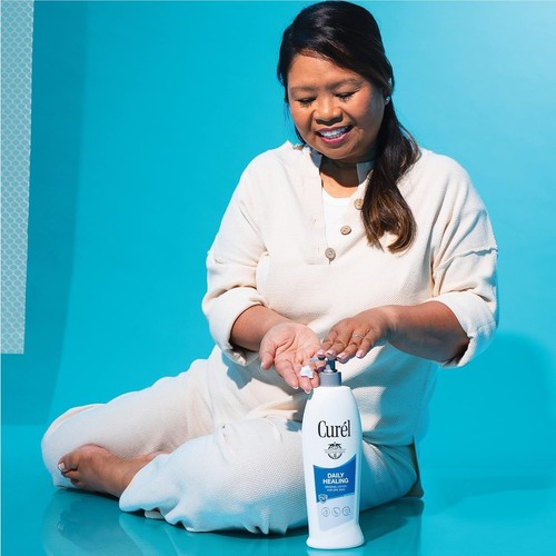 Curel Daily Healing Hand and Body Lotion, Moisturizer Nourishes Dry ...