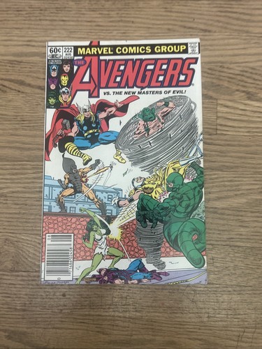Avengers #227 Marvel Comics vs. New Masters of Evil | eBay