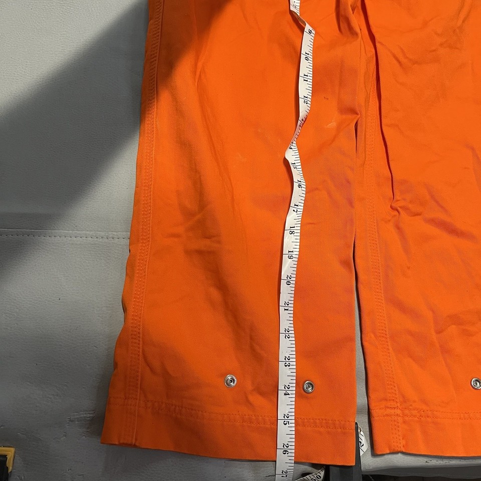 DOC Department Correction Prisoner Jail Inmate Uniform Jumpsuit Orange ...
