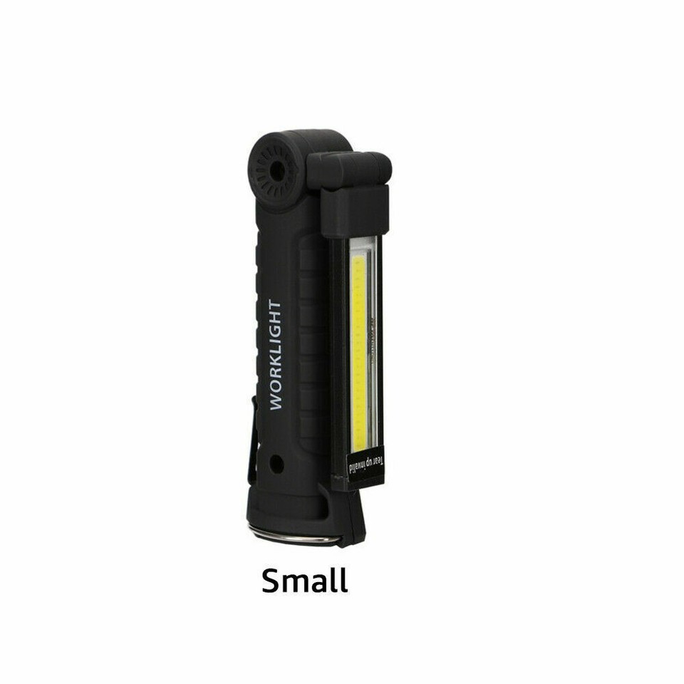 Rechargeable LED COB Work Light Mechanic Flashlight Lamp Magnetic Base ...