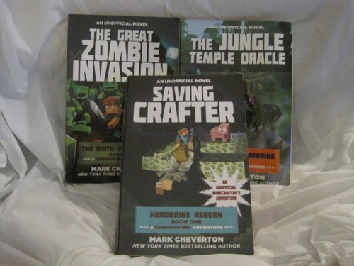 Lot of 3~Minecraft Herobrine by Mark Cheverton~Crafter Zombie Jungle ...