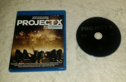 Project X (Blu-ray Disc, extended cut 2012 883929191895| eBay