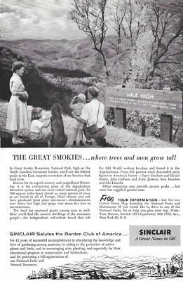 1955 Sinclair Oil Company Vintage Print Air Quality Energy Petroleum ...