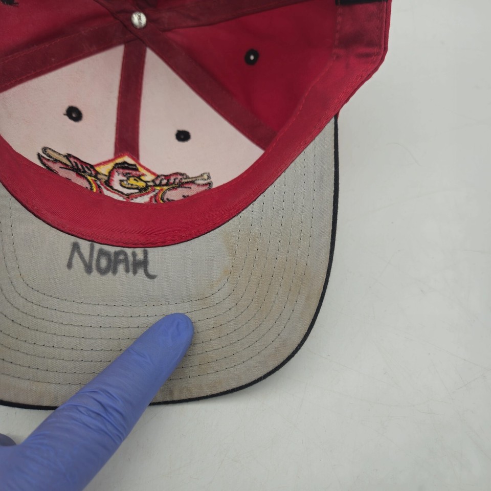 Rochester Red Wings Strapback Hat Baseball Cap Minor League MiLB Red ...