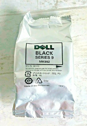 Dell Black MK992 Series 9 Ink Cartridge 18C1310 Factory Sealed Genuine ...