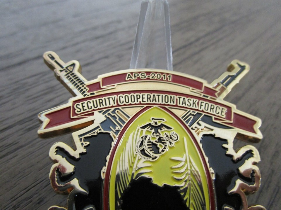 USMC Security Cooperation Task Force APS Africa SEA Challenge Coin ...