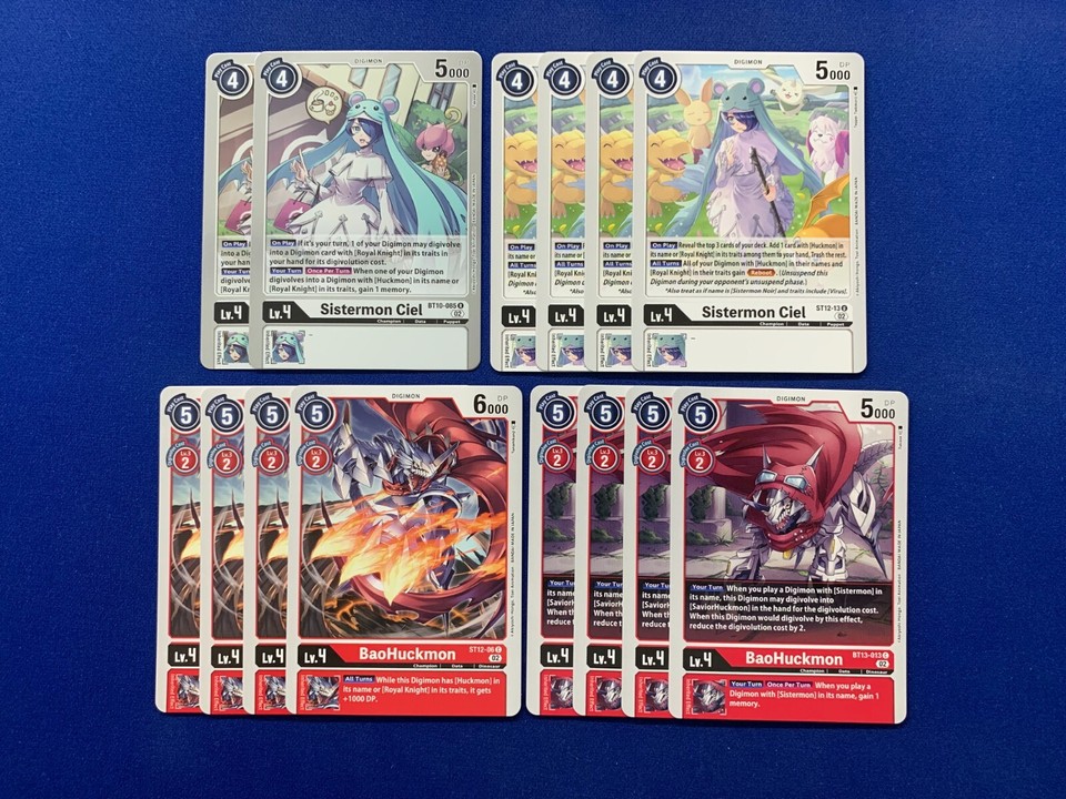 Digimon Card Game - Jesmon X Antibody Sistermon Ciel Blanc Red White ...