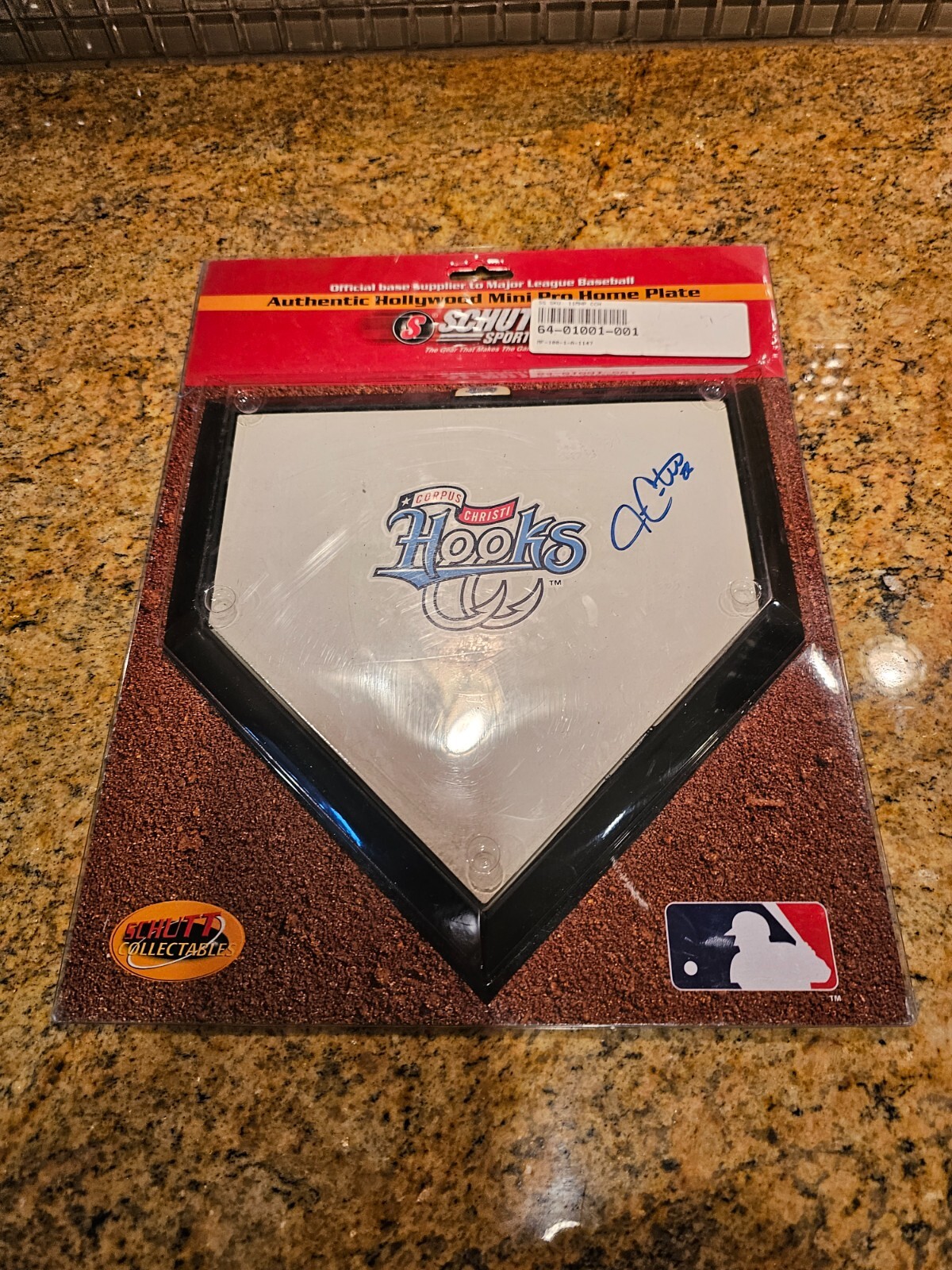 Mini Corpus Christi Hooks Signed Home Plate | eBay