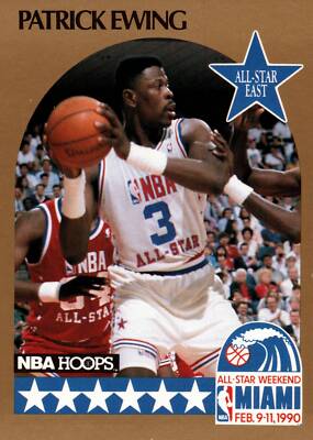 1990 Hoops #4 Patrick Ewing New York Knicks FREE SHIP | eBay