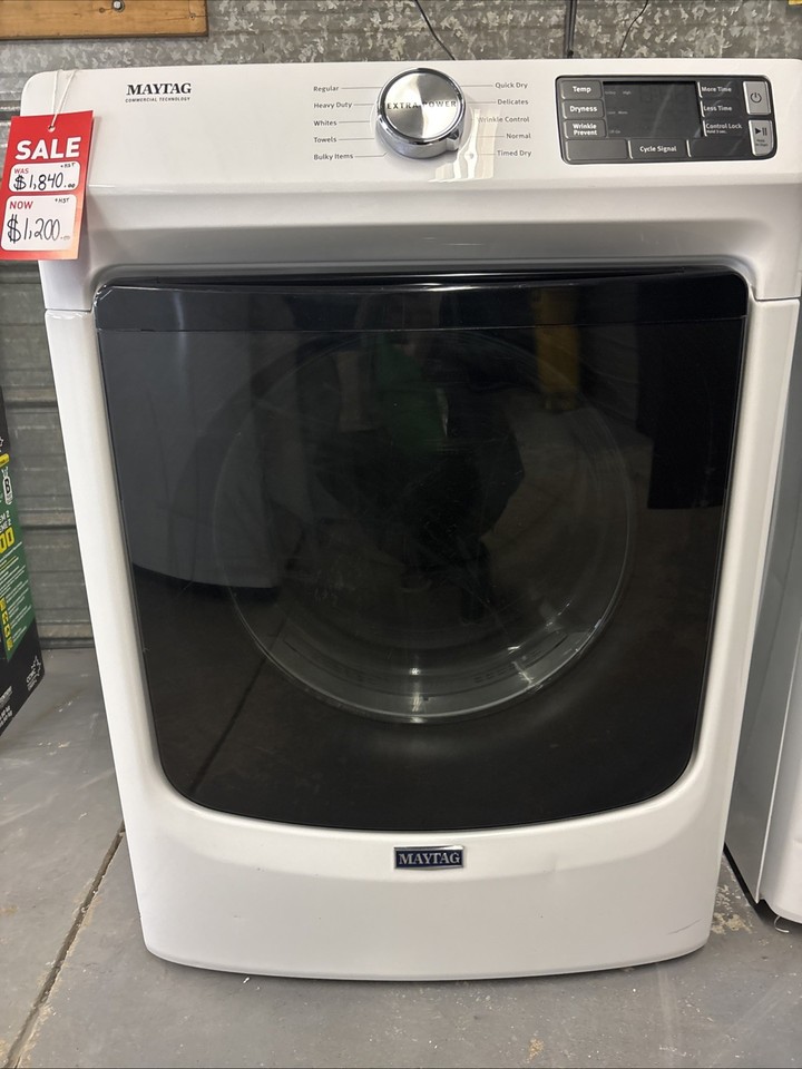 Maytag "27" White Front Load Washer/Gas Dryer Set | eBay