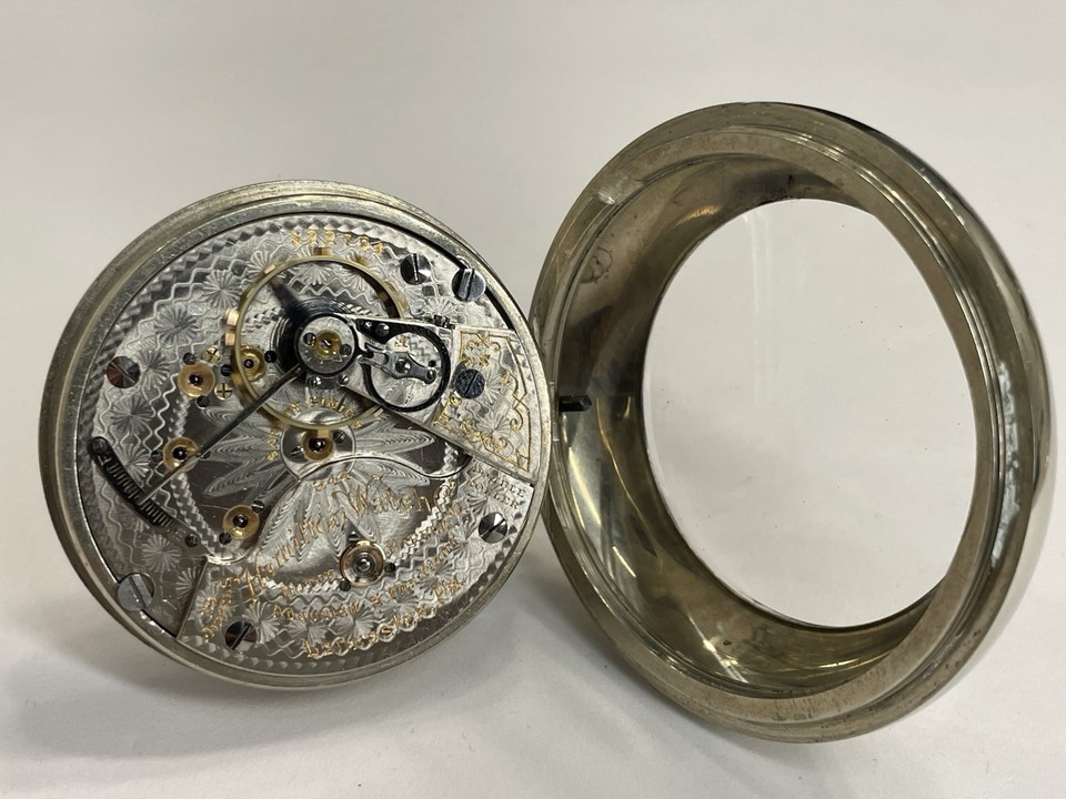 Hamilton 944 Pocket Watch, 18s 19j in a Swing out Display Back Case 🫣🤫🤫 ...