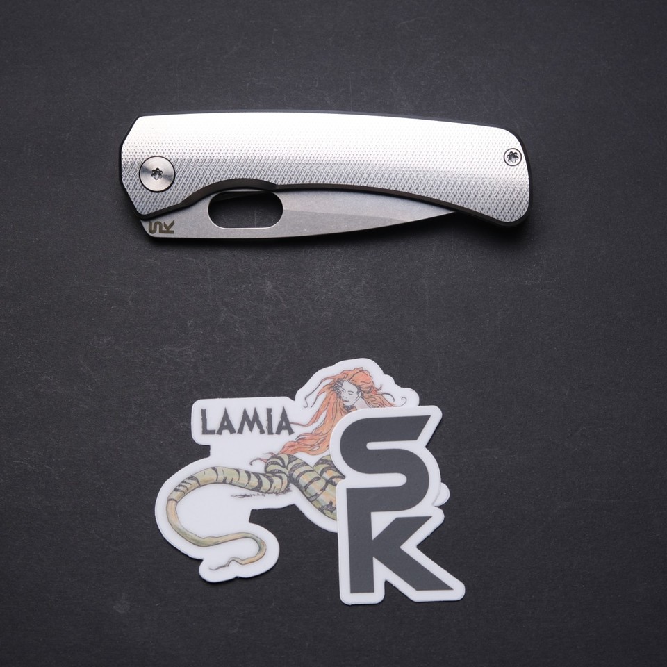 SPK Unlimited Lamia Gen 4 - XPJX Knurled Titanium Handles / Elmax Blade ...