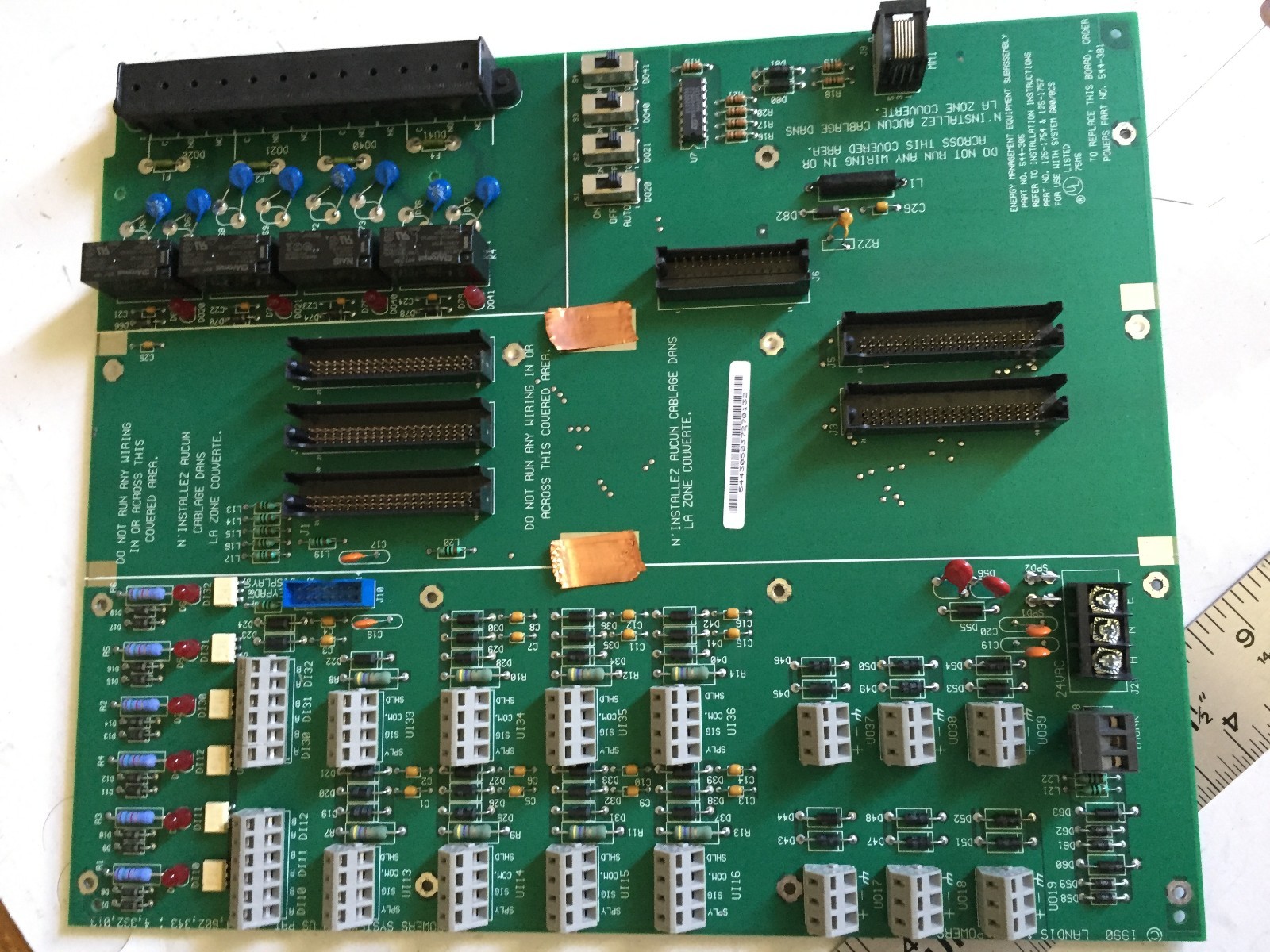 LANDIS & GYR 544-305,4 602 343,125-1754 POWERS SYSTEM 600 UNITARY,544 ...