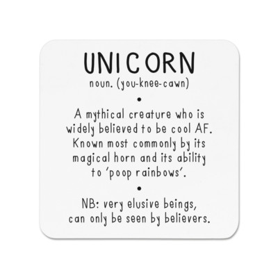 Unicorn Definition Fridge Magnet - Funny | eBay UK