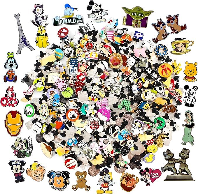 Disney Pins Lot Pick Size Bulk Pin Lot From 1-100 Assorted Park Trading ...