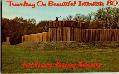 Fort Kearney near Kearny, Nebraska postcard. | eBay