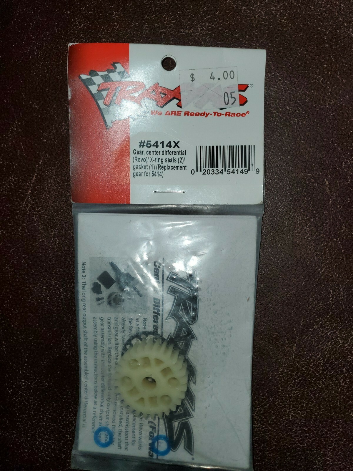 NEW Traxxas Revo Gear Center Differential 5414X. Box8 | eBay