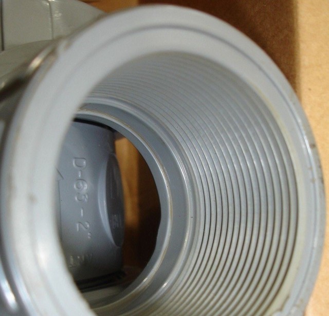 Cepex #27385 PVC 2 Inch CPVC Ball Check Valve EPDM Ships Today for sale ...