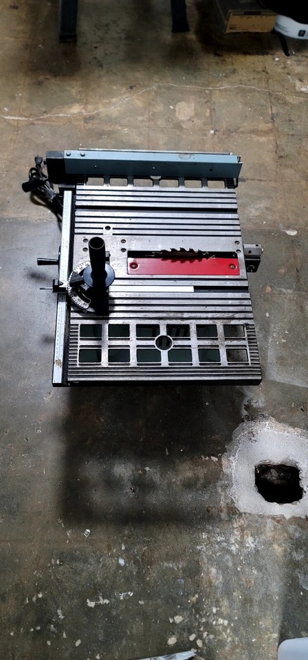 Delta 10" Table Saw Model 34-670 Working Condition But Lost Yellow ...
