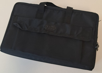 BLACK Daal Nylon STORAGE CASE FOR CASSETTE TAPES HOLDS 30 TAPES dtrc-30 ...