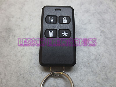 2Gig Technologies 2gig-Key1-345 4 Button Keyless Transmitter Remote Fob ...