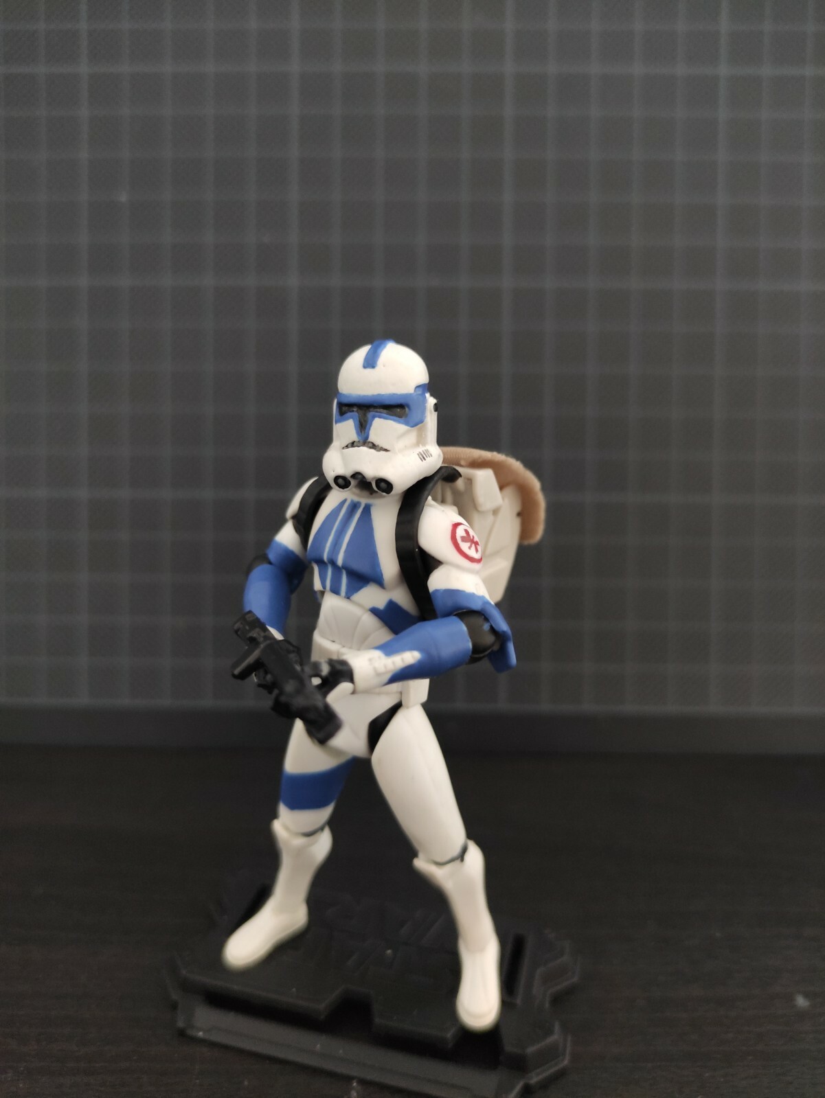 Star Wars custom 3.75 painted Kix phase 2 501st clone trooper helmet | eBay