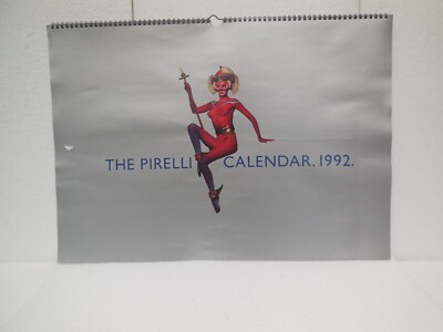 THE PIRELLI CALENDAR 1992 ~ Year of the Monkey ~ Spiral-bound –Clive ...