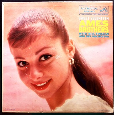 THE AMES BROTHERS WITH BILL FINEGAN & HIS ORCH – SWEET SEVENTEEN VINYL ...