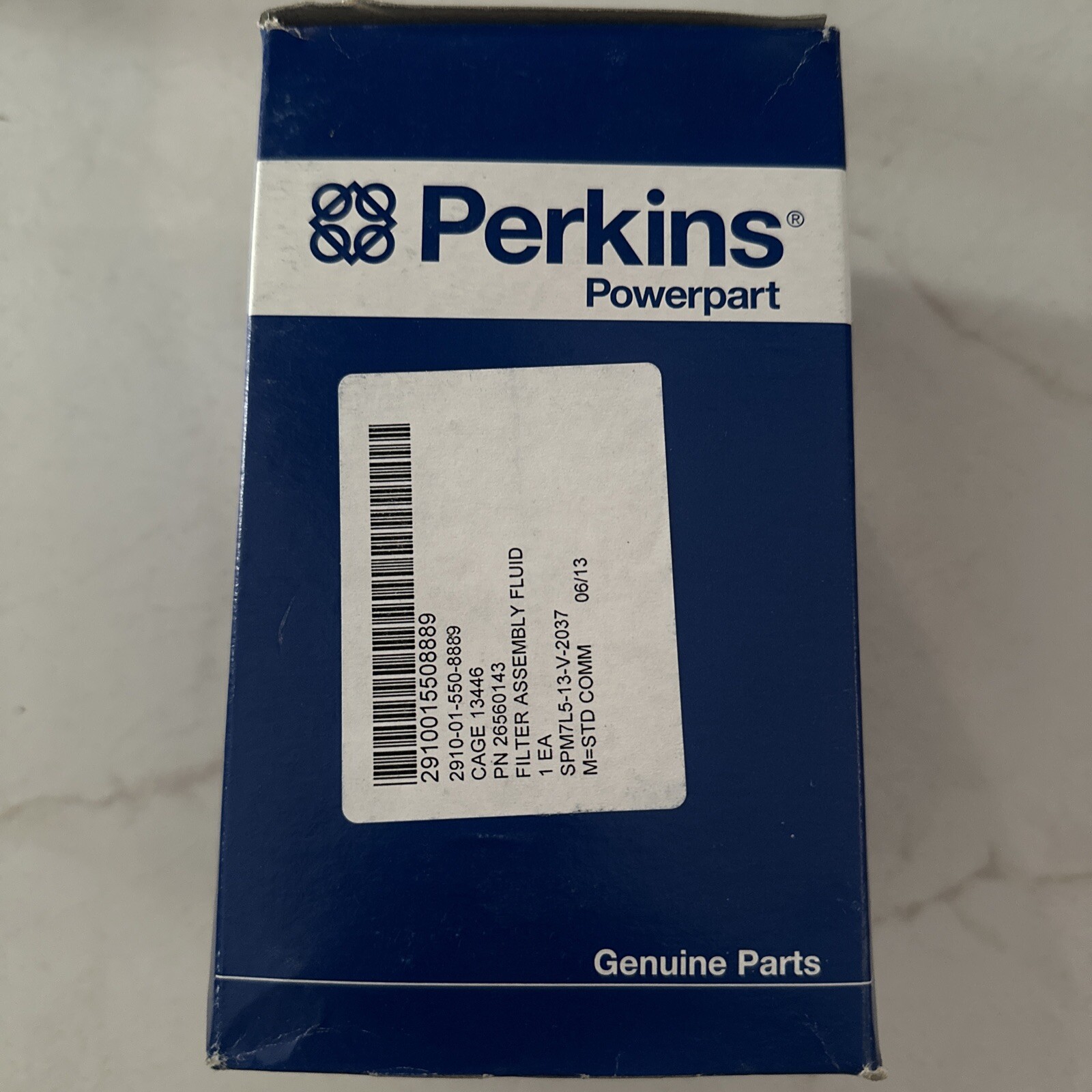 PERKINS 26560143 - Fuel filter cross reference
