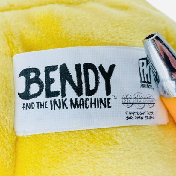 Bendy and the Ink Machine Dead Boris Plush 10” Hot Topic 2019 Phatmojo ...