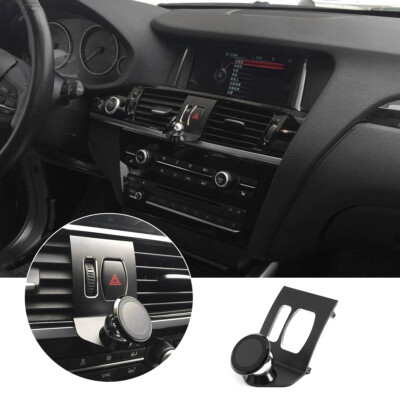 Alloy 360-Degree Rotary Cell Phone Holder Trim For BMW X3 X4 F25 F26 ...