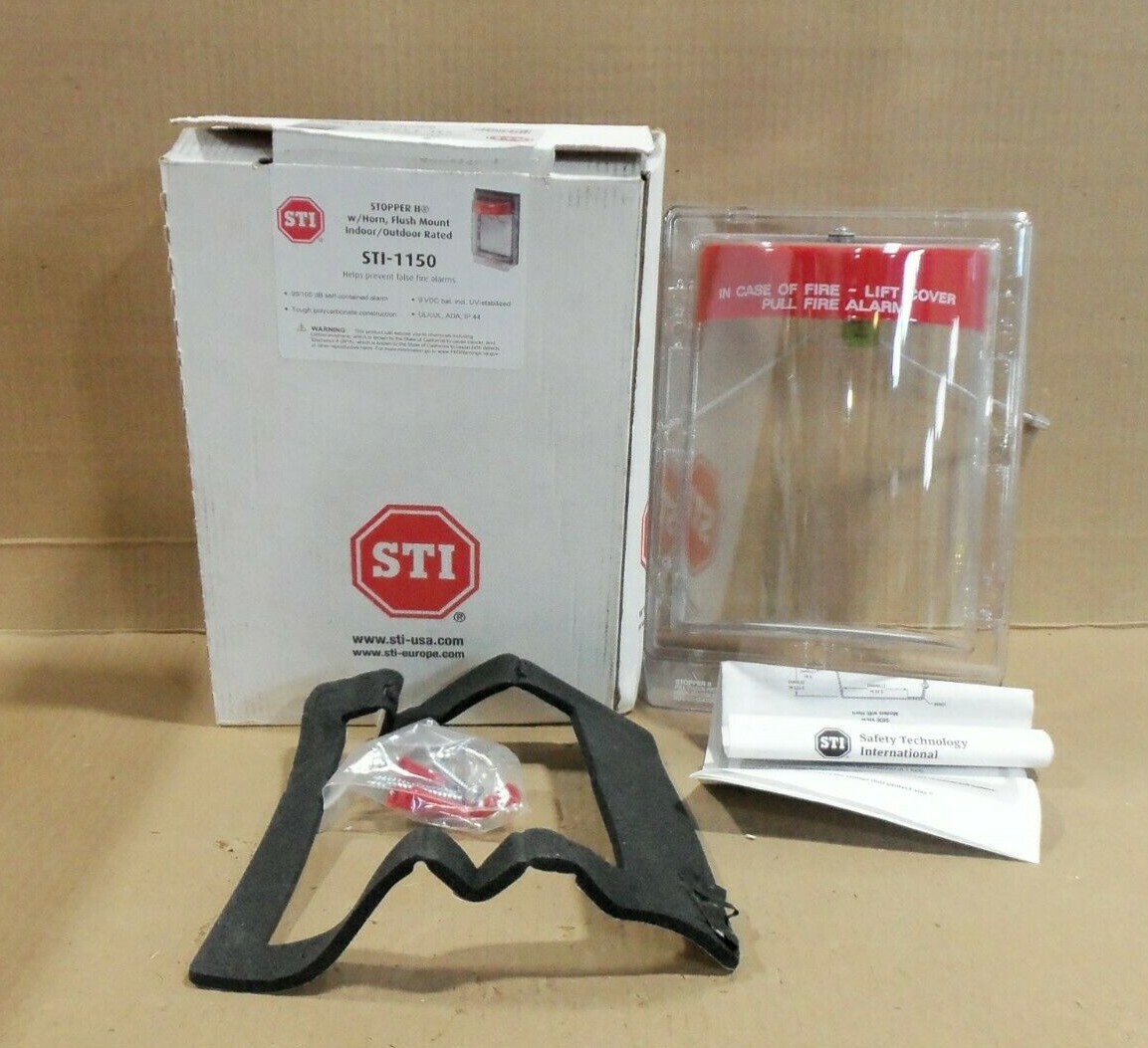 Safety Technology International STI-1150 Stopper II Horn & Flush Mount ...