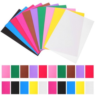 50Pcs Craft Sponge Sheets DIY Sponge Paper Crafts Colored Sponge Sheets ...