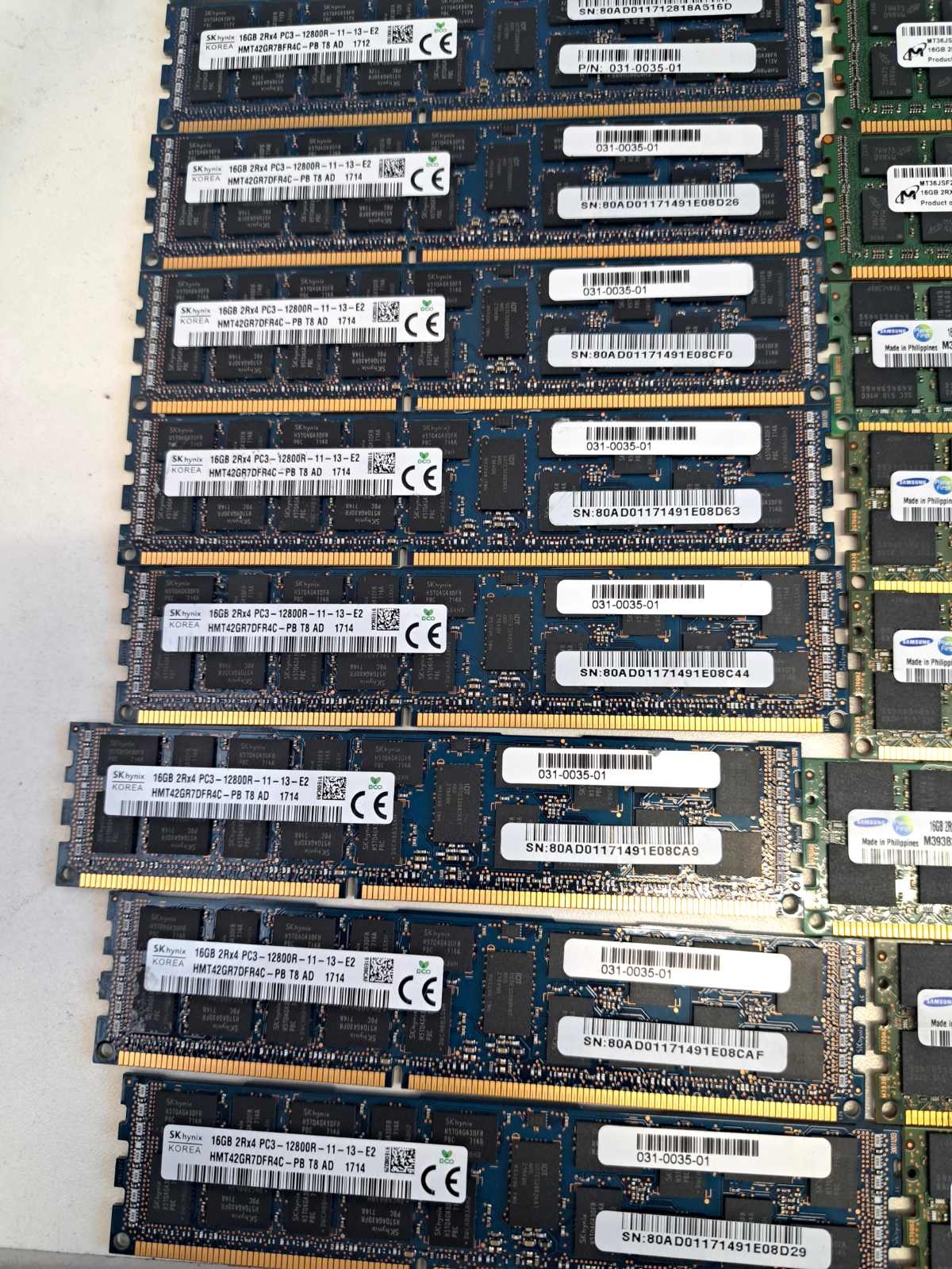 Job Lot of 44 (16GB) ECC Memory Modules (DIMM) | eBay UK
