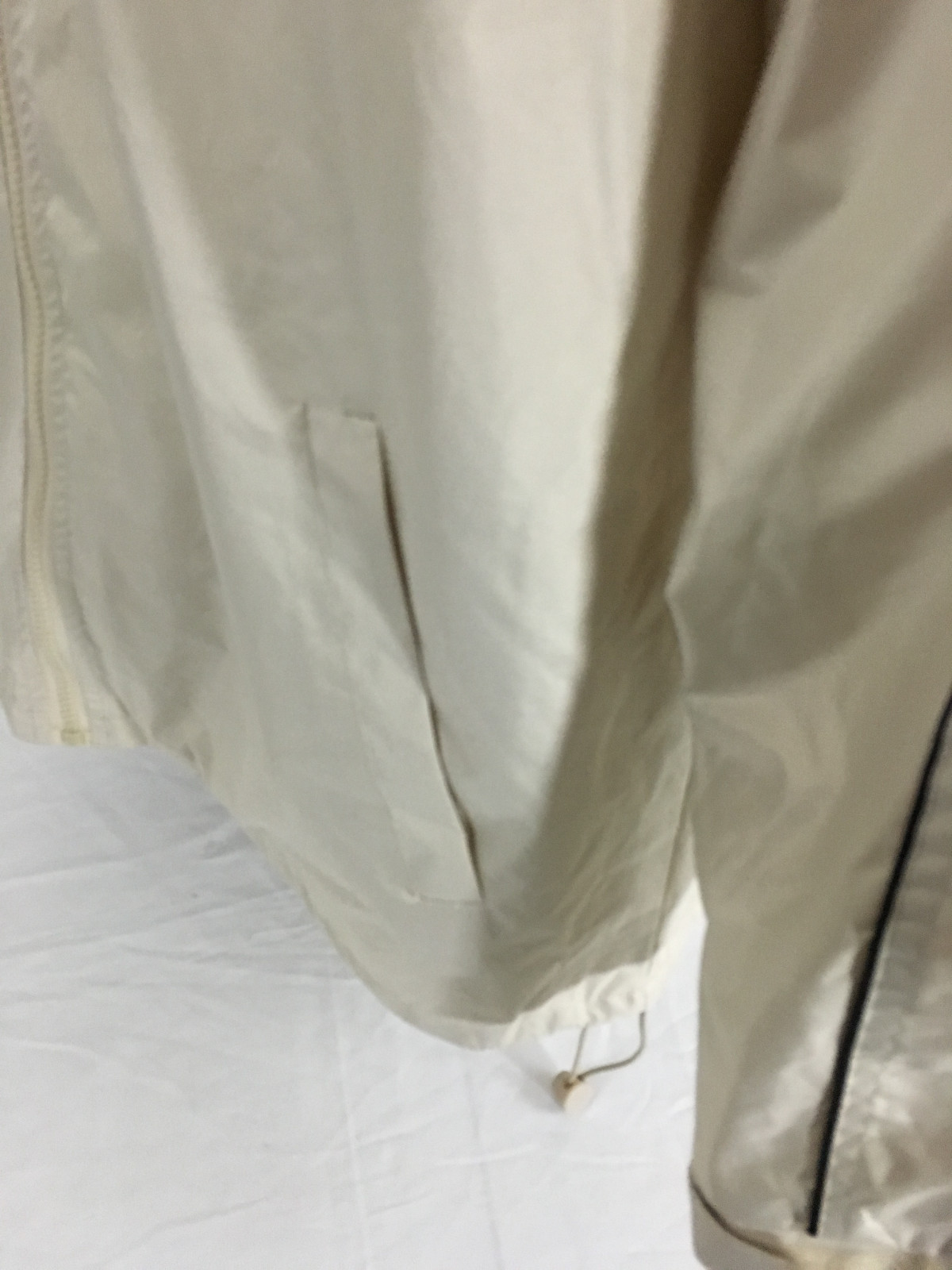 Kenpo Windbreaker Jacket Beige with Mesh Liner Men's Medium | eBay