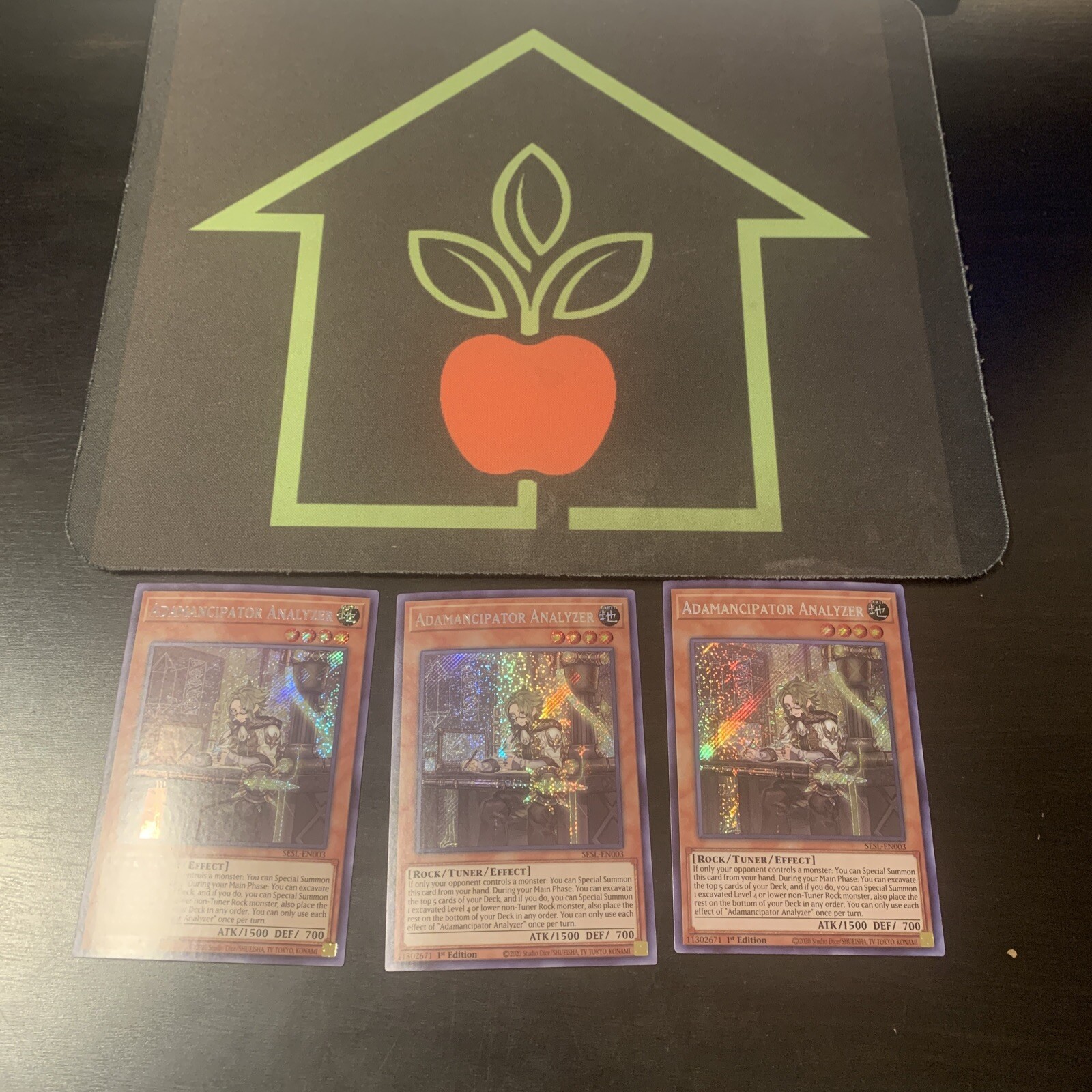 Yu-Gi-Oh! TCG Adamancipator Analyzer Secret Slayers Sesl-En003 1st ...