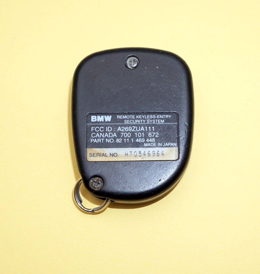 1996-2000 BMW Z3 M3 328i 96 - 00 Keyless Entry Remote Fob Transmitter ...