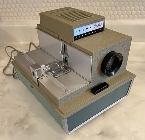 Argus 500 Automatic Slide Projector ***PARTS / REPAIR ONLY*** | eBay