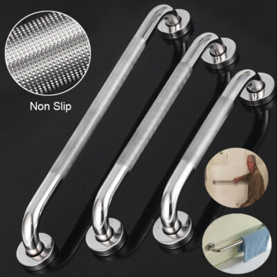 1/2pcs Steel Home Bathroom Disability Handle Hand Rail Grab Safety Bar ...