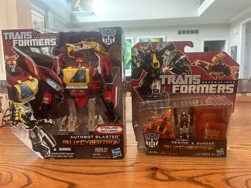 Transformers Generations Autobot Blaster, Autobot Rewind and Sunder | eBay