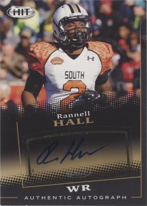 2015 Sage Hit - Autographs Rannell Hall #A127 Black (AU, RC) for sale ...