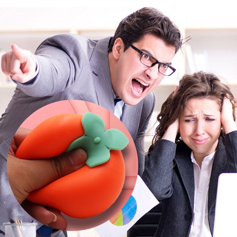 Squeeze Toy Large Persimmon Birthday Kids Slow Rising Simulation Cute ...