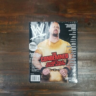 WWE Magazine May 2007 with poster | eBay