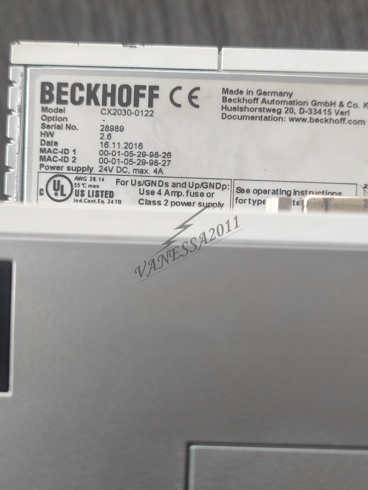 1PCS Used BECKHOFF Cx2030-0122 PLC Module | eBay Australia