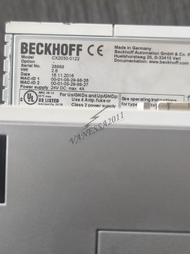 1PCS Used BECKHOFF Cx2030-0122 PLC Module | eBay