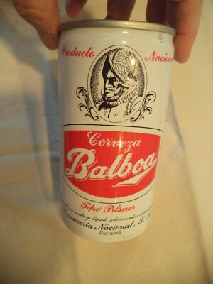 CERVEZA BALBOA PILSNER 12 OZ ALUMINUM BEER CAN FROM PANAMA | eBay