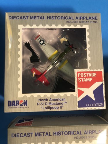 Daron Postal Stamp Collection Die cast Airplanes Lot Of 3 | eBay