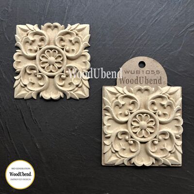 WoodUbend Heat Bendable Molding Pack of Two Centrepieces WUB1055 9.5 × ...