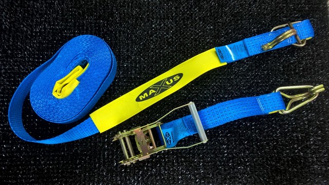 Ratchet Load Binder Strap Tie Down - 50mm X 11m 2500kg LC for sale ...