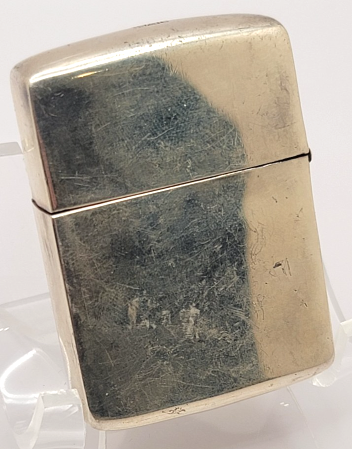 Rare Vintage Engraved Sterling Silver with rubies Lighter Zippo WW2 | eBay